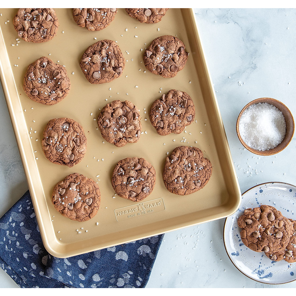 Nordic Ware Naturals NonStick Big Sheet and Half Sheet Set