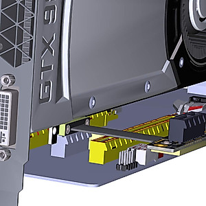 ADT-Link Dual 90Degree Right Angle PCIe 3.0 x1 to x1 Extension Cable R11SL-TL 8G/BPS High Speed PCI Express 1x Riser Card Ribbon Extender