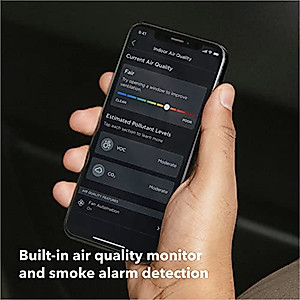 NEW 2022! ecobee Smart Thermostat Premium with Siri and Alexa and Built in Air Quality Monitor and Smart Sensor