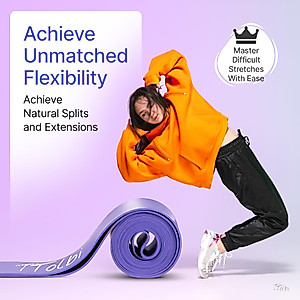 TTolbi Premium Dance Stretching Equipment: Stretch Bands for Dancers and Ballet Stretch Bands | Dance Stretch Band for Flexibility and Exercise | Dance Stuff | Gymnastics Equipment | Dancer Girls