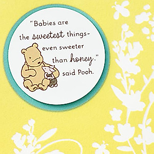 Hallmark Baby Shower Card (Winnie the Pooh)