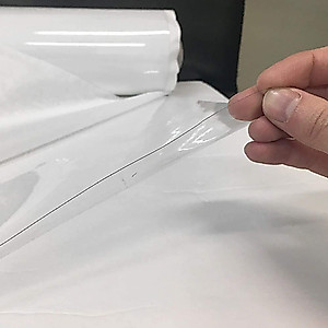 Hometex Canada Clear Vinyl 54" Wide 12 Gauge (25 Yard Roll)