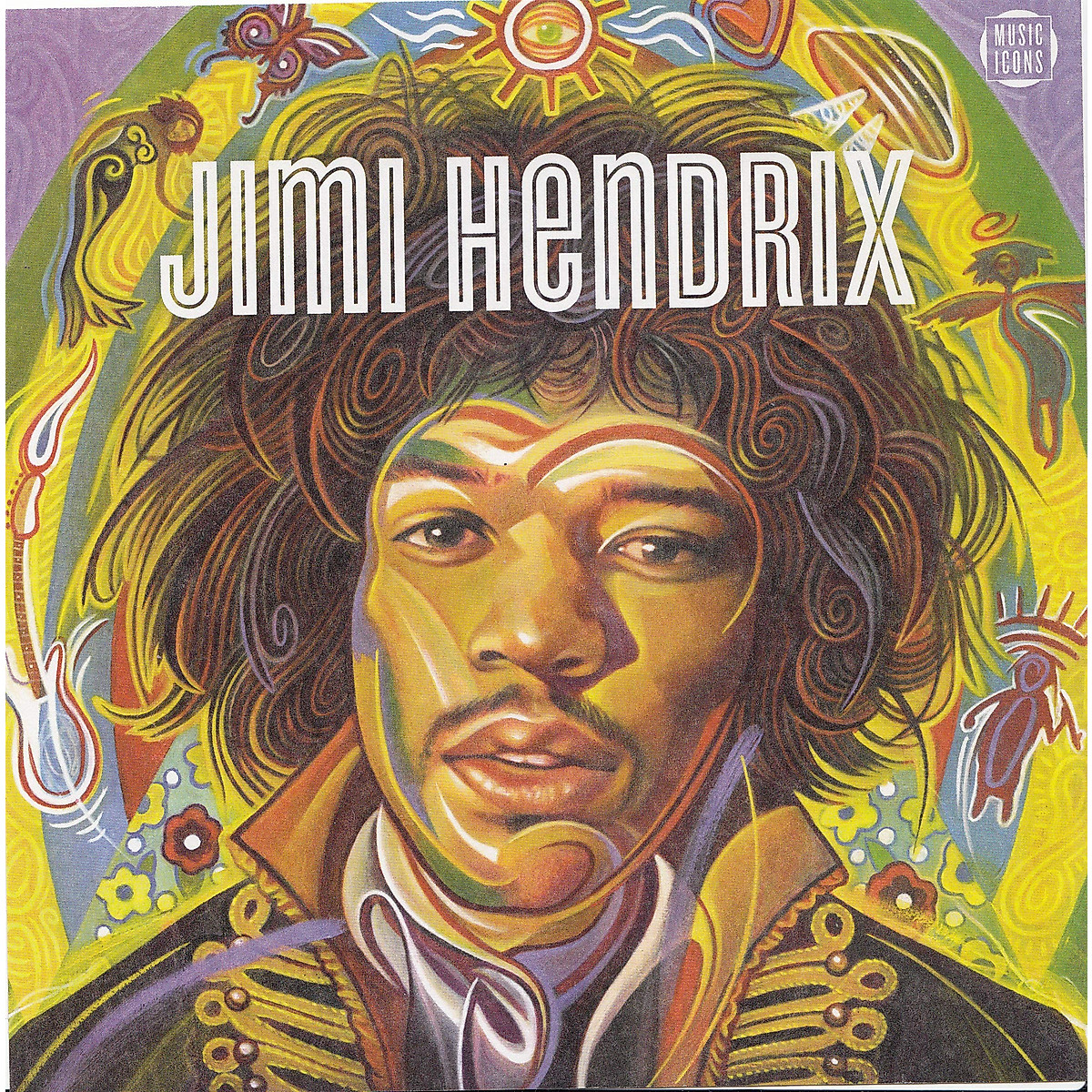 2014 Sheet of 16 "Jimi Hendrix" Forever U.S. Postal Stamps