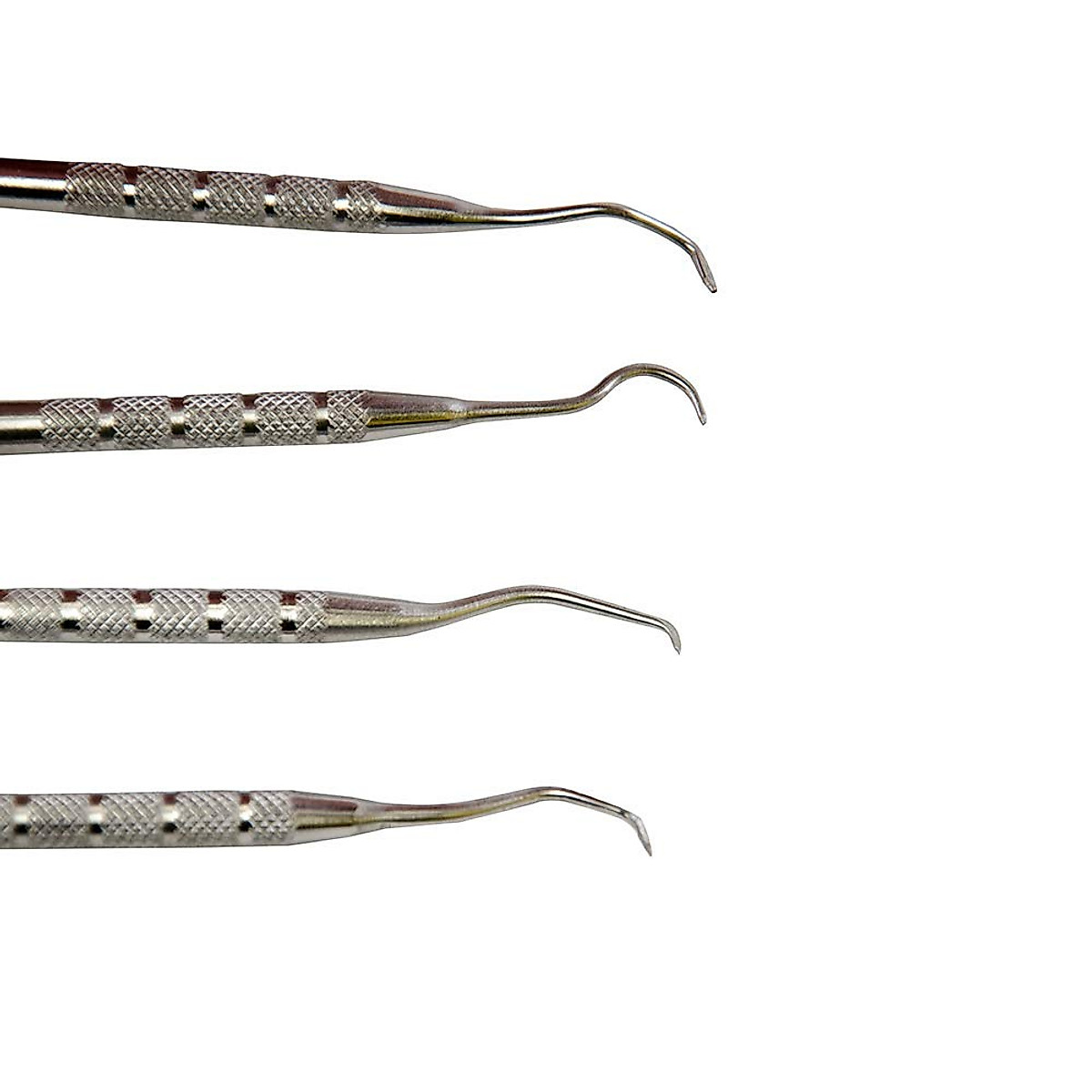 Tipton Stainless Steel Picks with Double Facing Sides for Firearm Cleaning and Maintenance, Set of 4