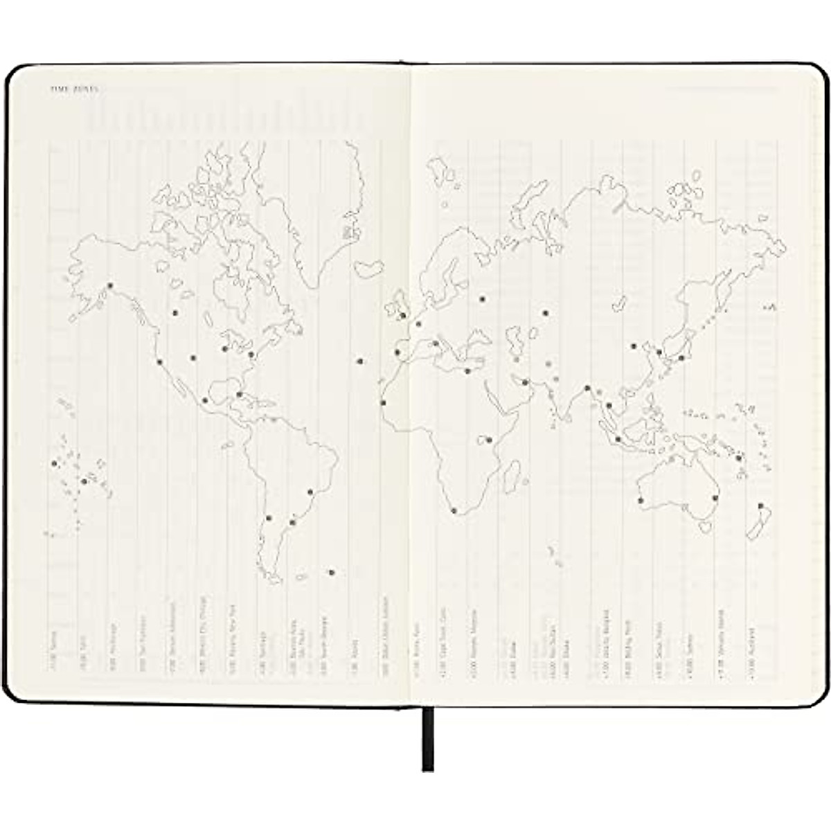Moleskine 2023 Weekly Horizontal Planner, 12M, Large, Black, Hard Cover (5 x 8.25)