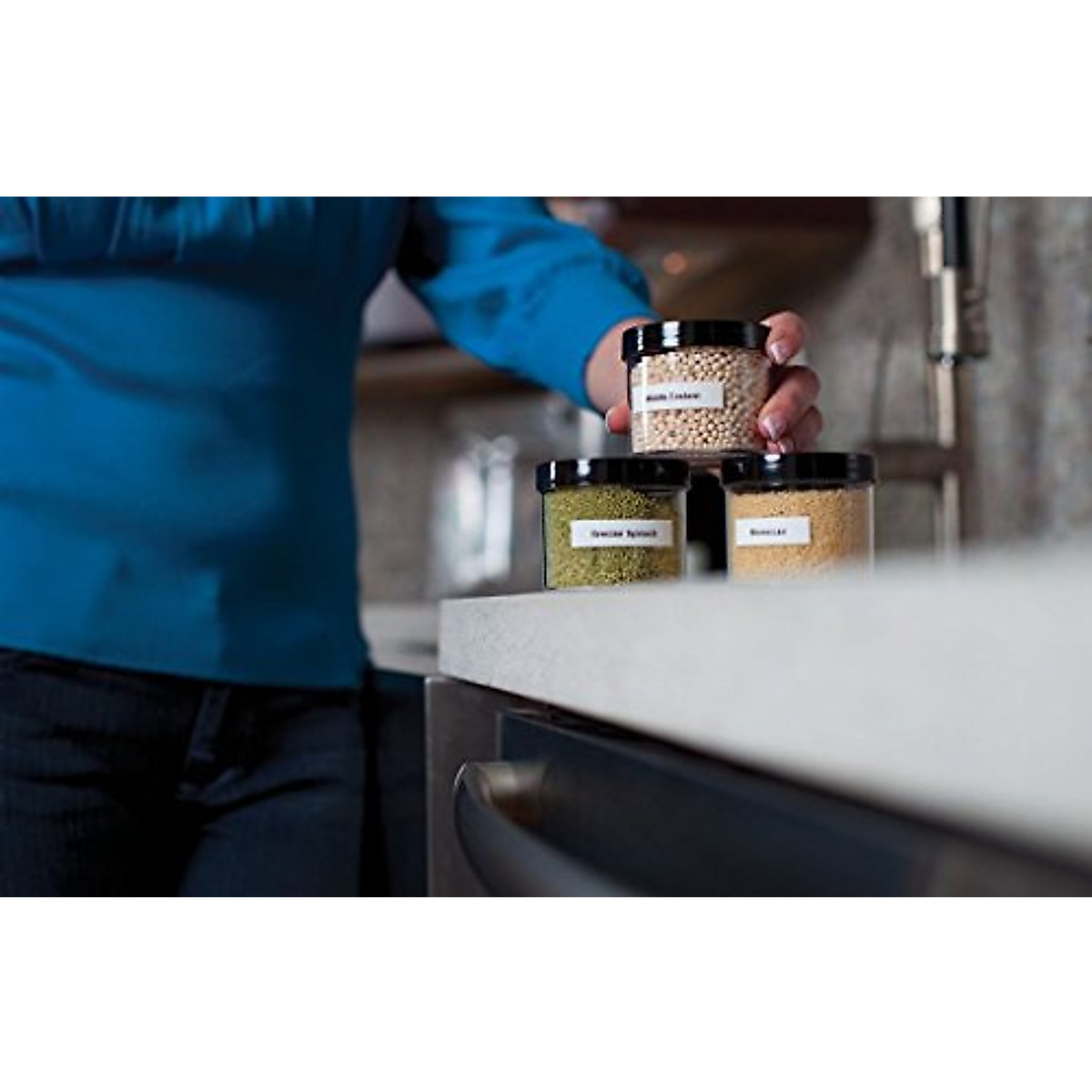 NEOUZA 5PK Compatible TZe231 Tze-231 12mm 0.47 Inch Laminated White TZ TZe Tape Compatible with Brother P Touch PTD210 PTH110 PTD600 Label Maker