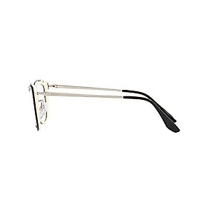 Prada PR 04VV Women's Eyeglasses Black/Ivory 51