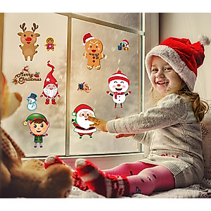 Funnlot Christmas Stickers for Kids - Make Your Own Stickers Game and Activities for Toddlers - 30PCS Christmas Craft Kits