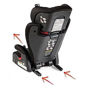 Peg Perego Viaggio HBB 120 - Booster Car Seat - for Children from 40 to 120 lbs - Made in Italy - Crystal Black (Black)