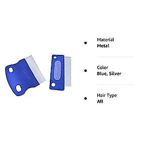 Mindful Pets Tear Stain Remover Combs for Dogs, Gently and Effectively Removes Crust, Mucus, and Stains