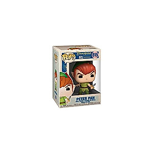 Funko Pop! Disney: Disney 65th - Peter Pan, 3.75 inches , Green