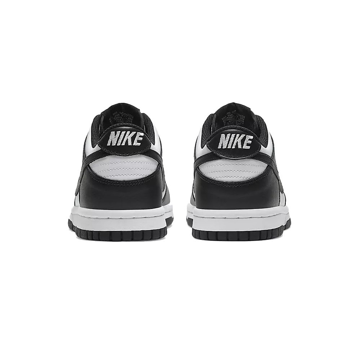 Nike Boy's Dunk Low (Big Kid) White/Black/White 4.5 Big Kid M