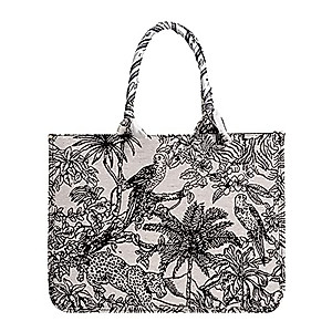 MANMU TOTE temperament Large -capacity messenger bag Tongcot Bags canvas Fashionable knitted handbag goddess goddess (Large) White