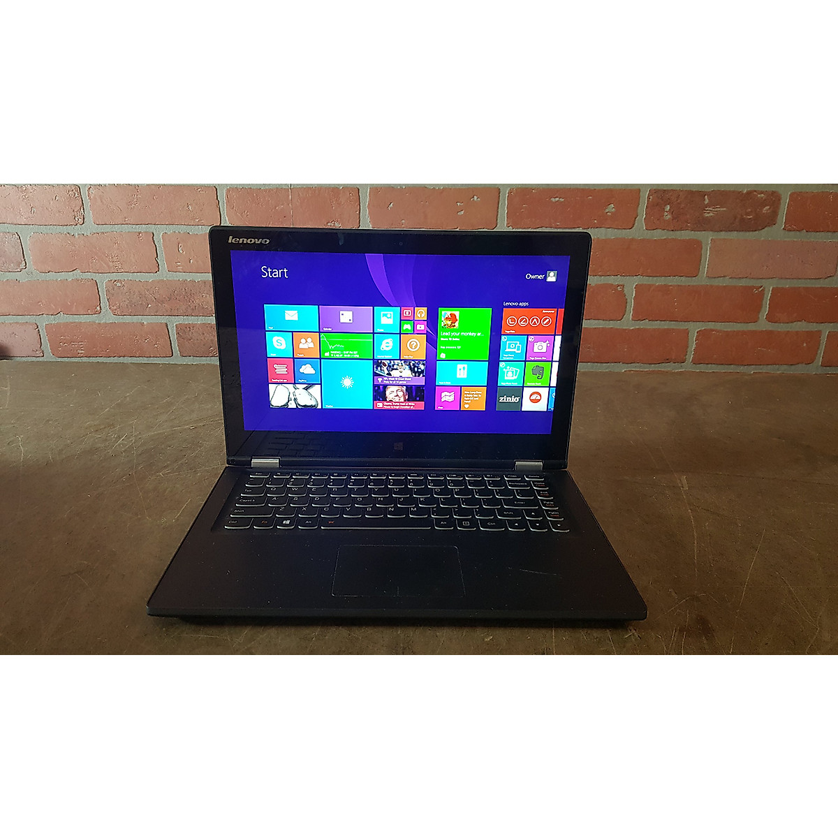 Lenovo - Yoga 2 2-in-1 11.6" Touch-Screen Laptop - Intel Core i5-4GB Memory - 128GB Solid State Drive - Windows 8.1 - Silver