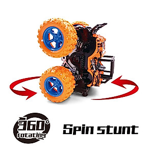 Chdutoys Monster Trucks For Boys 3 years Toys Cross Country Inertia Toy Car Monster Trucks Stunt Toy Car Push Toy Car for 3 4 5 Year Old Boys Children Toy Boy Toy 4pcs Toy Car Mini Monster Trucks