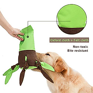 Auland Puppy Puzzle Toys, Puppy Toys for Improving Dog' s IQ, Squeaky Puppy Puzzle for Dogs,Interactive Dog Toys for Boredom and Snuffling (Octopus)