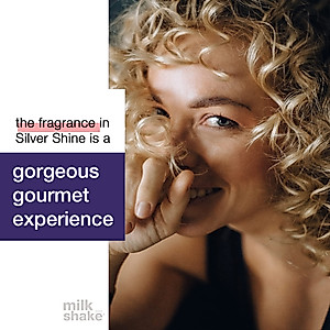 Milk_shake Silver Shine Purple Shampoo for Blonde Hair - Blonde Toner for Brassy Hair 100% SLES-Free, 3.3 Fl Oz