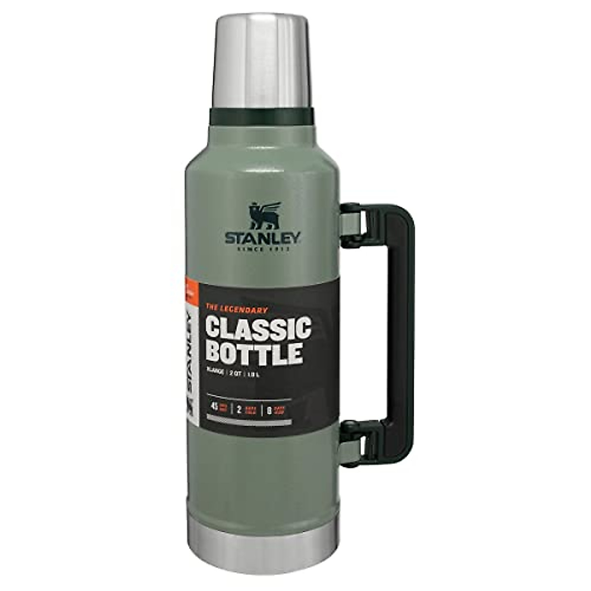 Stanley Classic Vacuum Bottle 1.9L Hammertone Green