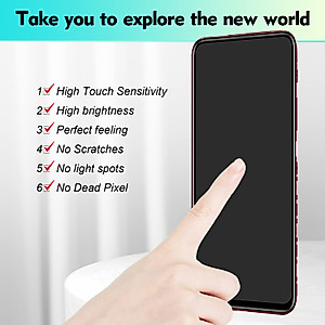 YHX-US Screen Replacement for Huawei Y9 Prime 2019 P Smart Z STK-L21 STK-L22 STK-LX3 LCD Display Touch Screen Digitizer Assembly with Tools (Black+Frame)