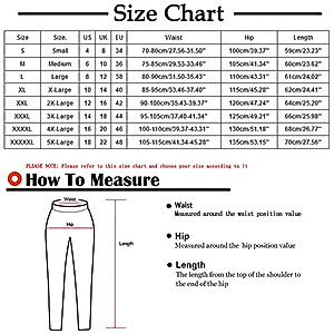 SMIDOW Linen Pants Women Capri Pants for Women Dressy Casual Drawstring Elastic High Waist Cotton Linen Trousers Active Running Sweatpants