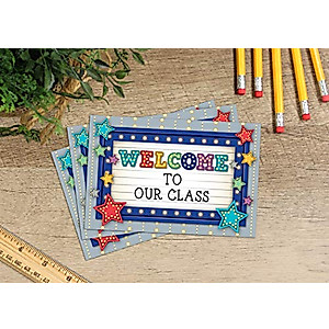 Teacher Created Resources Marquee Welcome Postcards, Multi, Model:5486