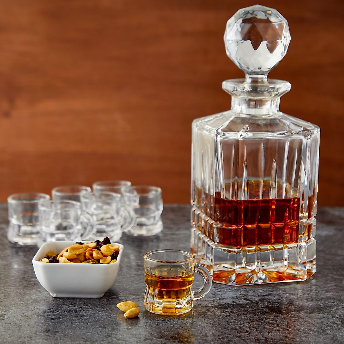 Okuna Outpost 12 Pack 1 Oz Mini Beer Mug Shot Glasses with Handles for Party, Birthday (1.57 x 1.9 In)