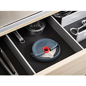 Joseph Joseph Disc Easy-Clean Pizza Wheel, Grey/Red