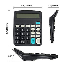 Mr. Pen- Calculator, Calculators Large Display, Standard Function Calculator, 12-Digit, Desktop Calculator, Large Calculator, Office Calculator, Calculator Large Display and Buttons