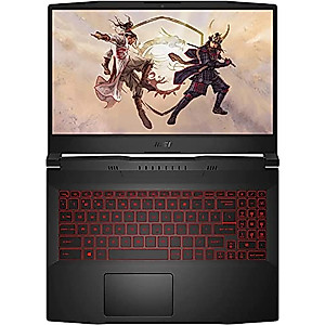 MSI Katana GF66 15.6" 144Hz 3ms FHD Gaming Laptop Intel Core i7-11800H RTX3050TI 16GB 1TBNVMe SSD Win10