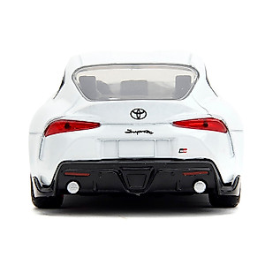 2020 Supra White Metallic with Pink Wheels Pink Slips Series 1/32 Diecast Model Car by Jada 34664