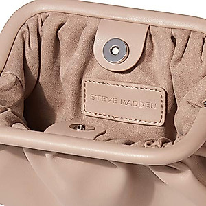 Steve Madden womens Steve Madden NIKKI Clutch Crossbody, Taupe, One Size US