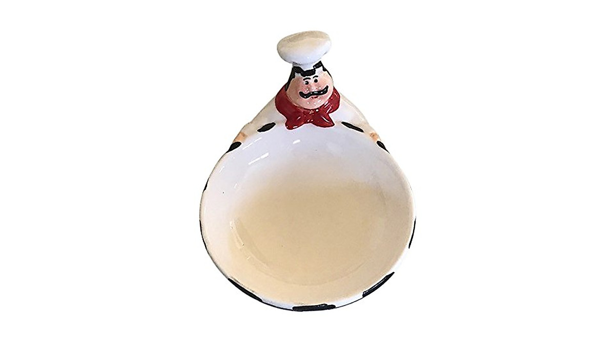 Chubby Chef Ceramic Candy Dish – Whimsical Kitchen Decor