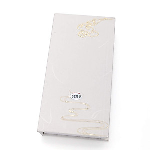 Promotion Union USB3.0 Flash Drive 32GB Perfume Function 2 in 1 USB3.0 Disk with Fancy Gift Boxes Packaging (32GB, Black)