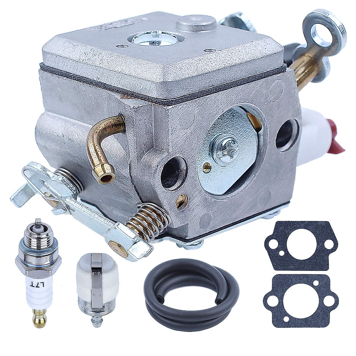 Adefol Carburetor Kit for Husqvarna 340 345 350 353 Chainsaw for Jonsered CS2141 CS2145 CS2147 CS2150 CS2152 Replaces ZAMA C3-EL18