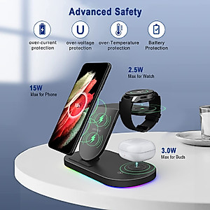 Wireless Charger Station (Black)