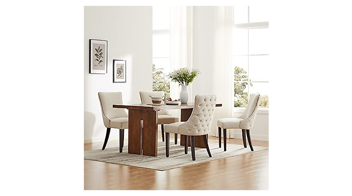 Watson & Whitely Tufted Dining Chairs - Set of 2