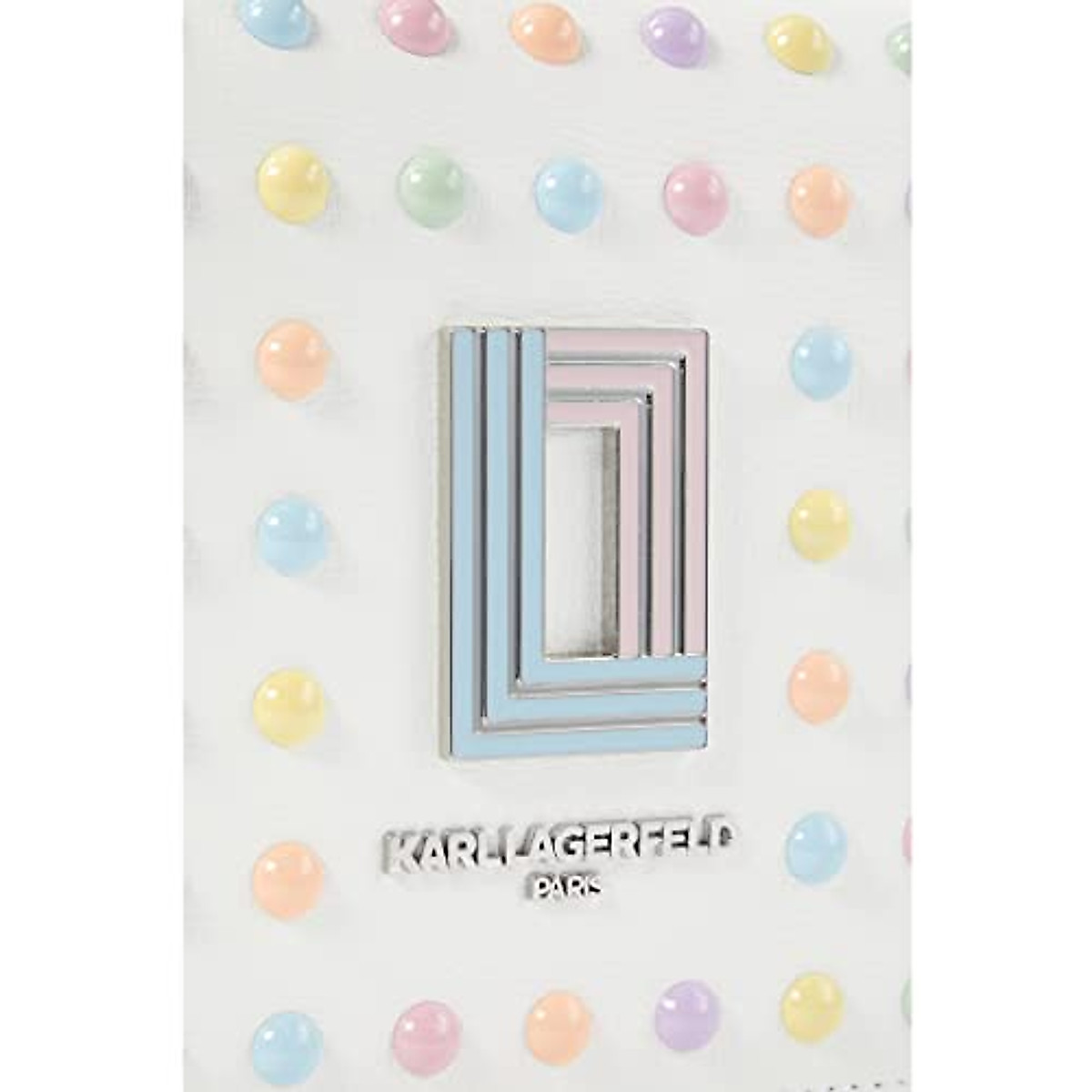 Karl Lagerfeld Paris Simone Crossbody Ivory/Candy One Size