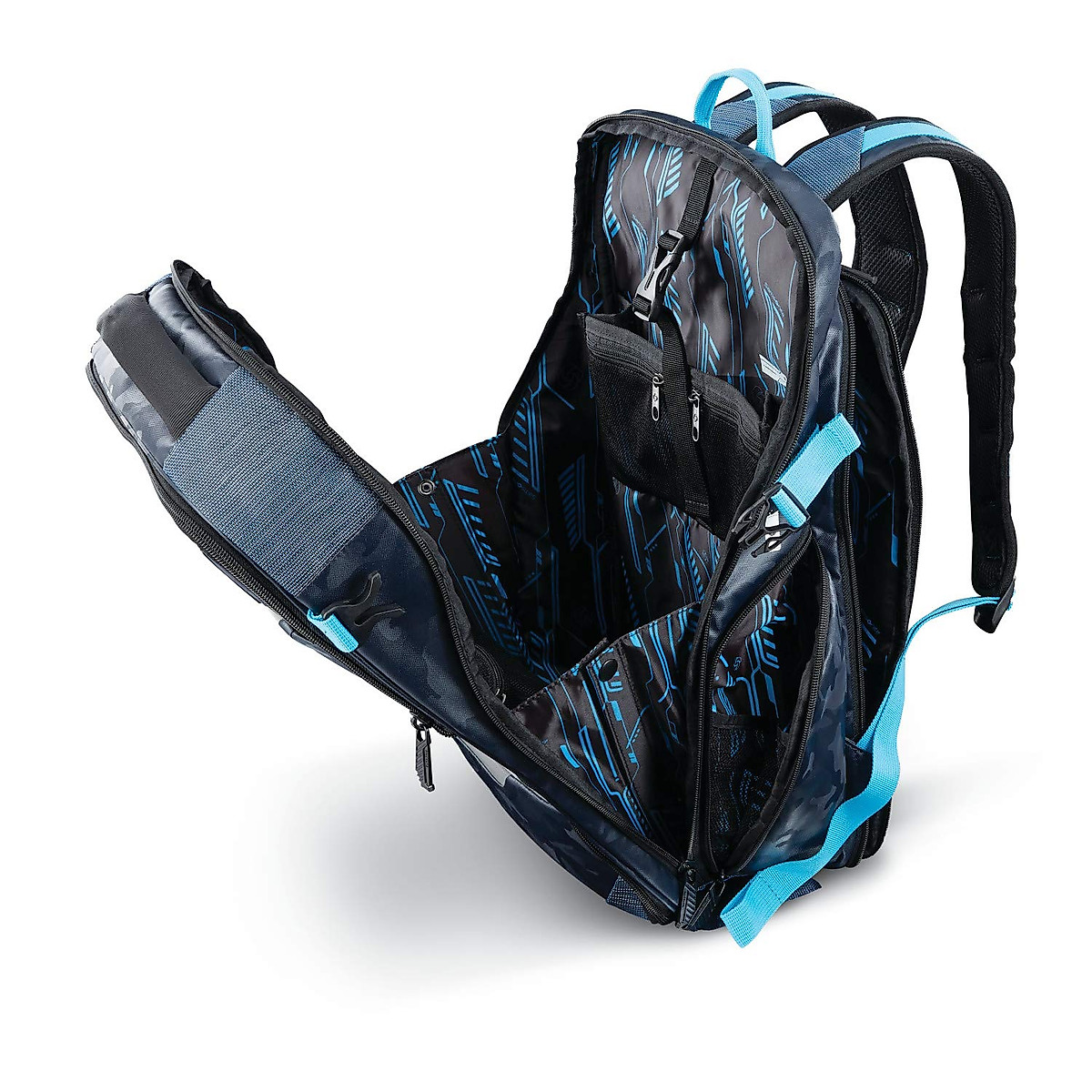 Samsonite Remagg Backpack, Charge Blue, Shieldpack 34L