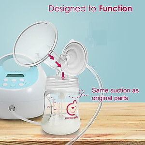 Nenesupply Duckbill Valves Compatible with Spectra Pump Parts Compatible with Spectra S2 S1 9 Plus Breast Pump Replace Spectra Valves and Spectra S2 Accessories