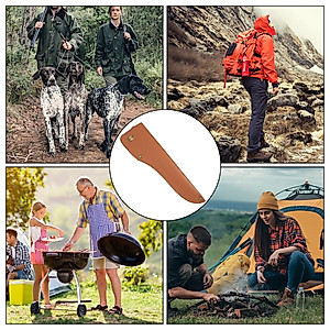 5PCS Knife Sheath, 9'' Leather Knife Cover with Belt Loop for Fishing Camping Hunting Jungle Exploration