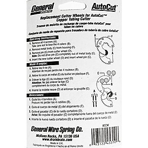 Autocut Replacement Cutter Wheels, 2-Pack
