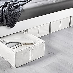 IKEA Skubb Storage Case White 803.000.47 Size 17 ¼x21 ¾x7 ½ "
