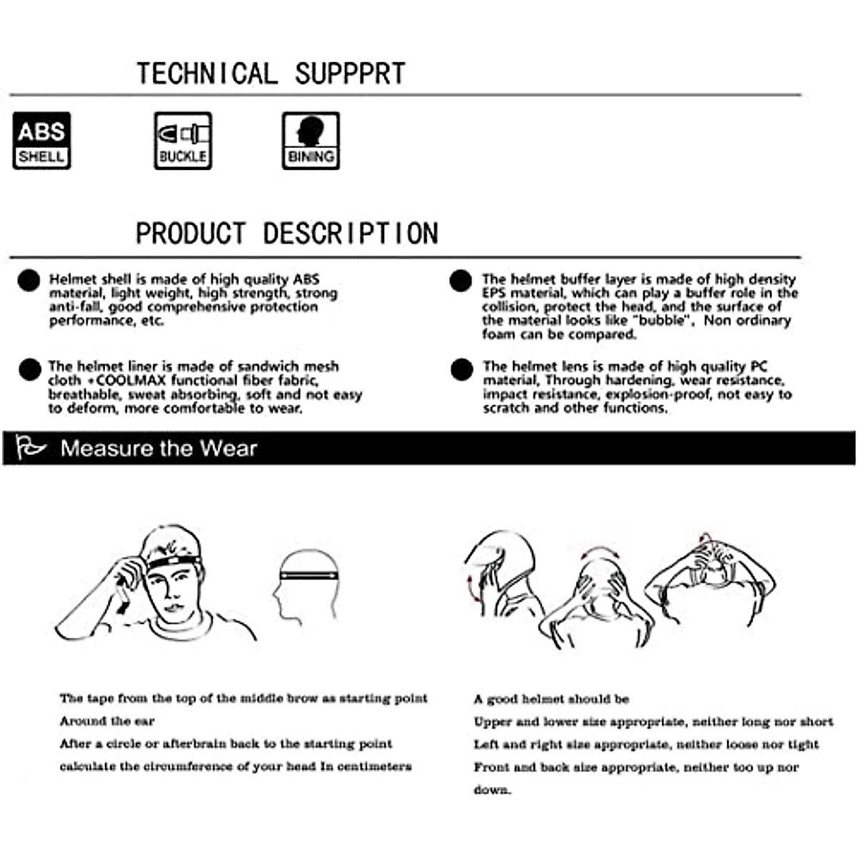 ONTNE Motorcycle Motocross ATV Helmet DOT Approved - Helmet Motorbike Moped Full Face Off Road Crash Cross Downhill DH Four Wheeler MX Quad Dirt Bike Helmet for Adult Men Women (XL,A)
