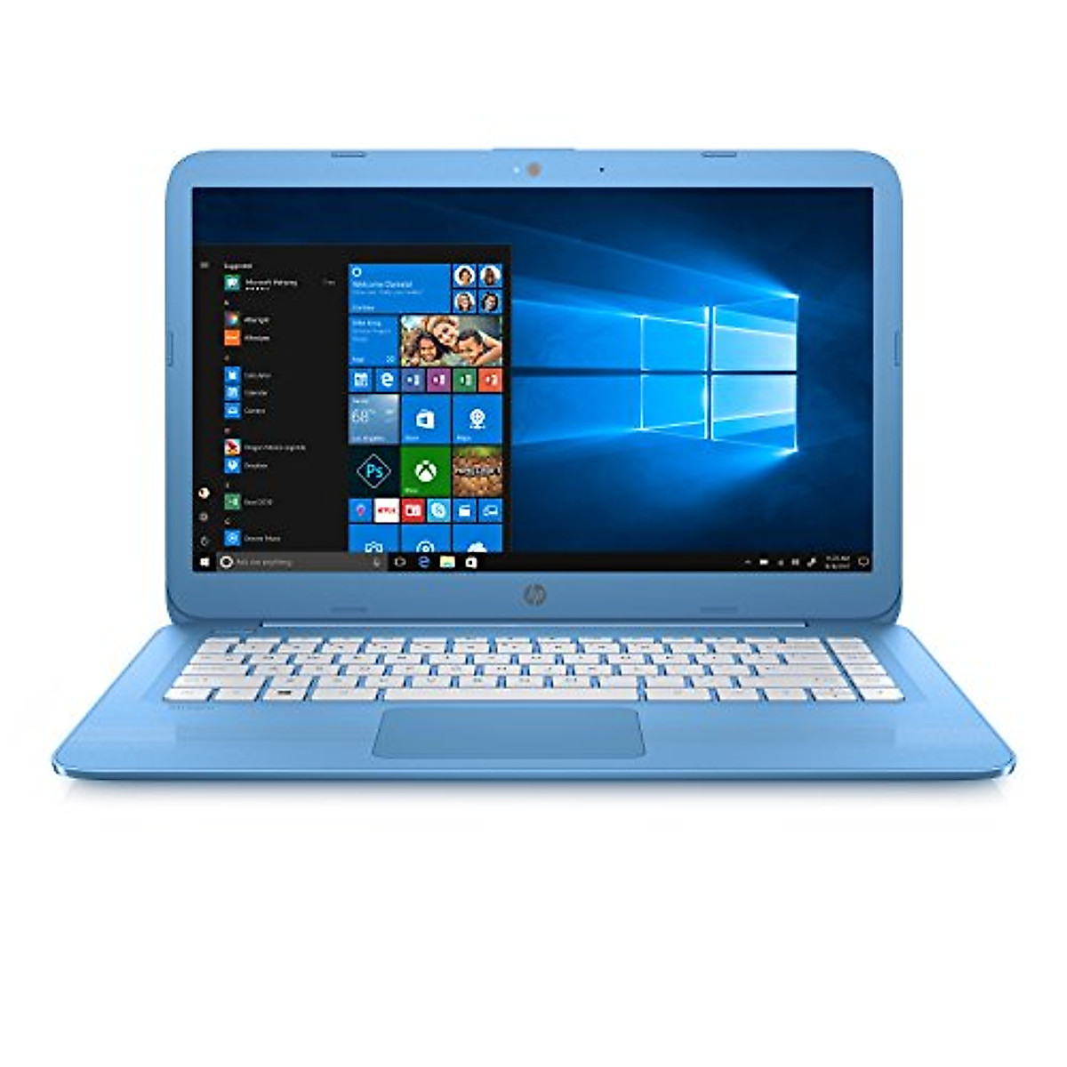 HP Model 2NV73UA#ABA 14" Stream 14-ax000 14-ax040nr LCD Notebook Intel Celeron N3060 Dual-core (2 Core) 4GB DDR3L SDRAM 64GB Flash Memory BrightView Aqua Blue