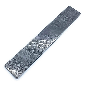 10" long custom handmade Damascus Steel blank billets with 2" width