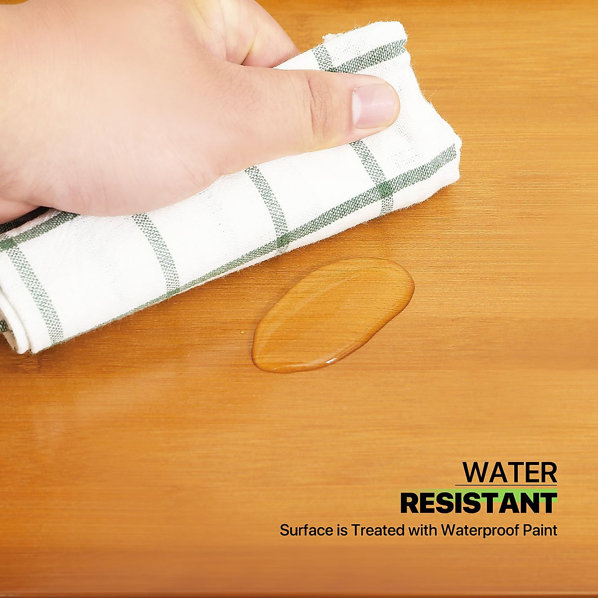 Magshion Bamboo 5-Tier Open Shelf Bookcase, 12" L x 12" W x 49.5" H Brown 5 Cube Organizer Floor Standing Display Storage Shelves Collection Decor Furniture for Home Office Classroom