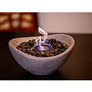 Red Wagon Integrity Table Top Fire Bowl. Outdoor Tabletop Fire Pits Fireplace Burner for Garden Ornament. Relax and Enjoy Cozy Fireside Experience.