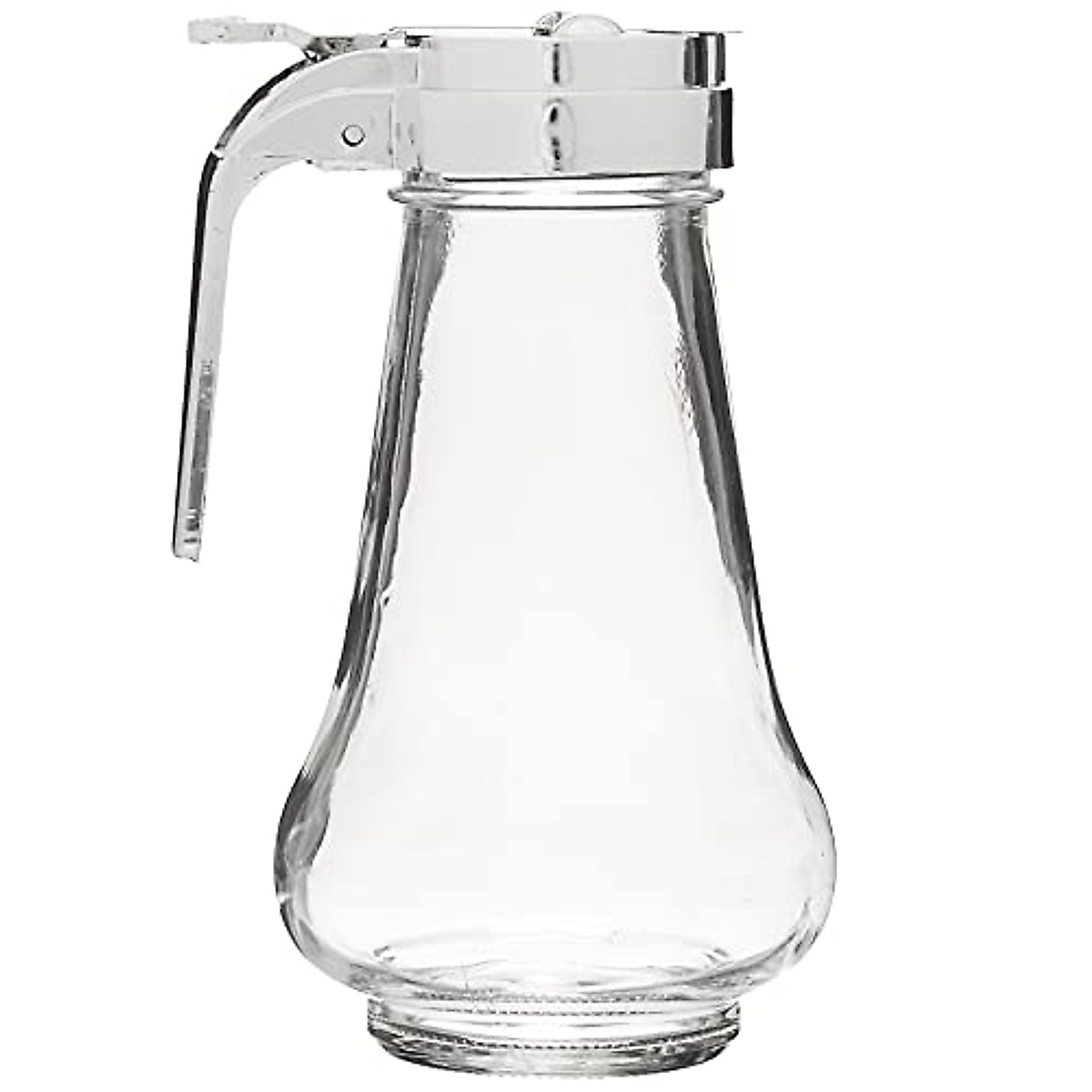 1 Syrup Dispenser 14oz (420mL)|Glass Bottle No-Drip Pourers for Maple Syrup, Honey|Pancake Syrup Dispenser by Back of House