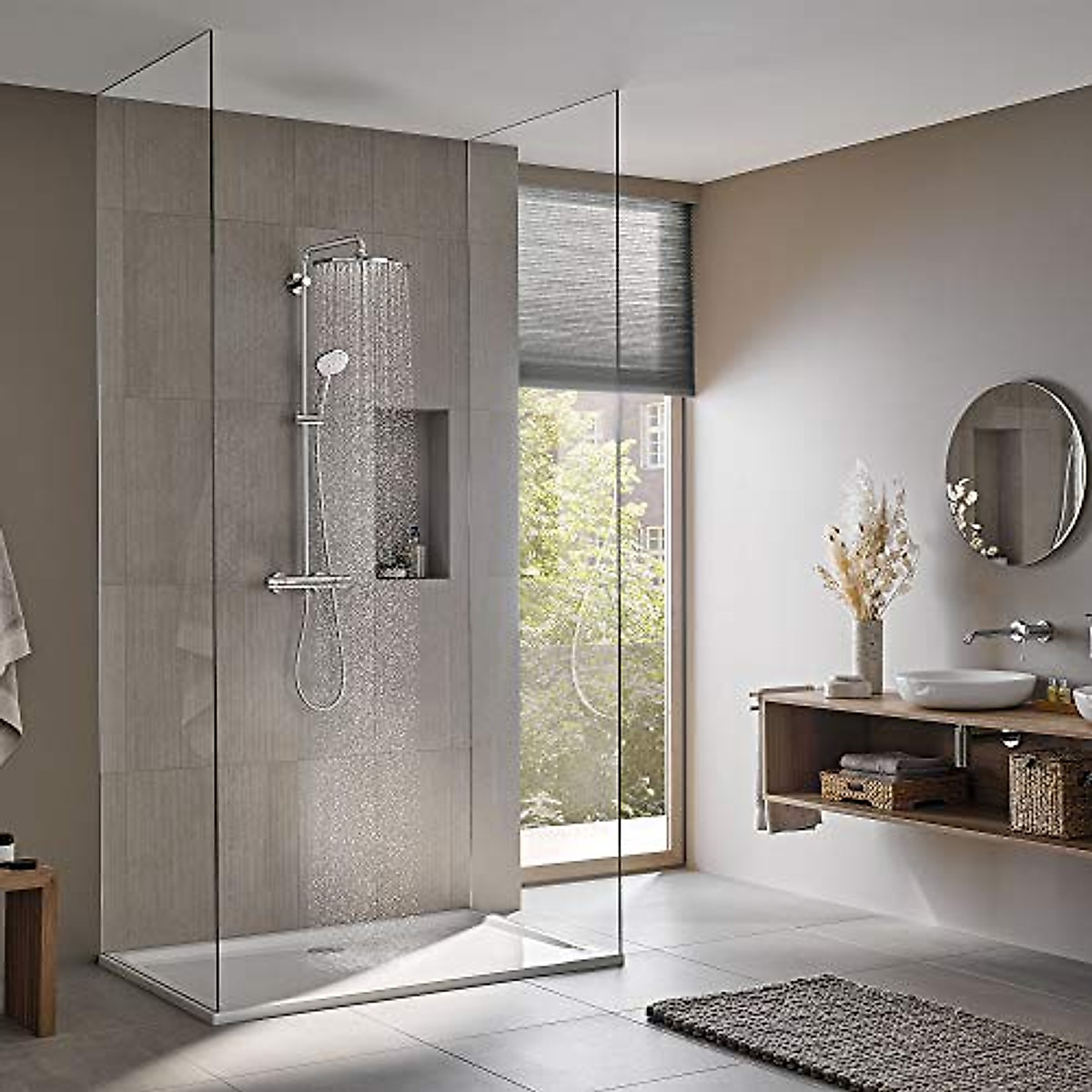 GROHE 26728000 Euphoria Shower System, Chrome