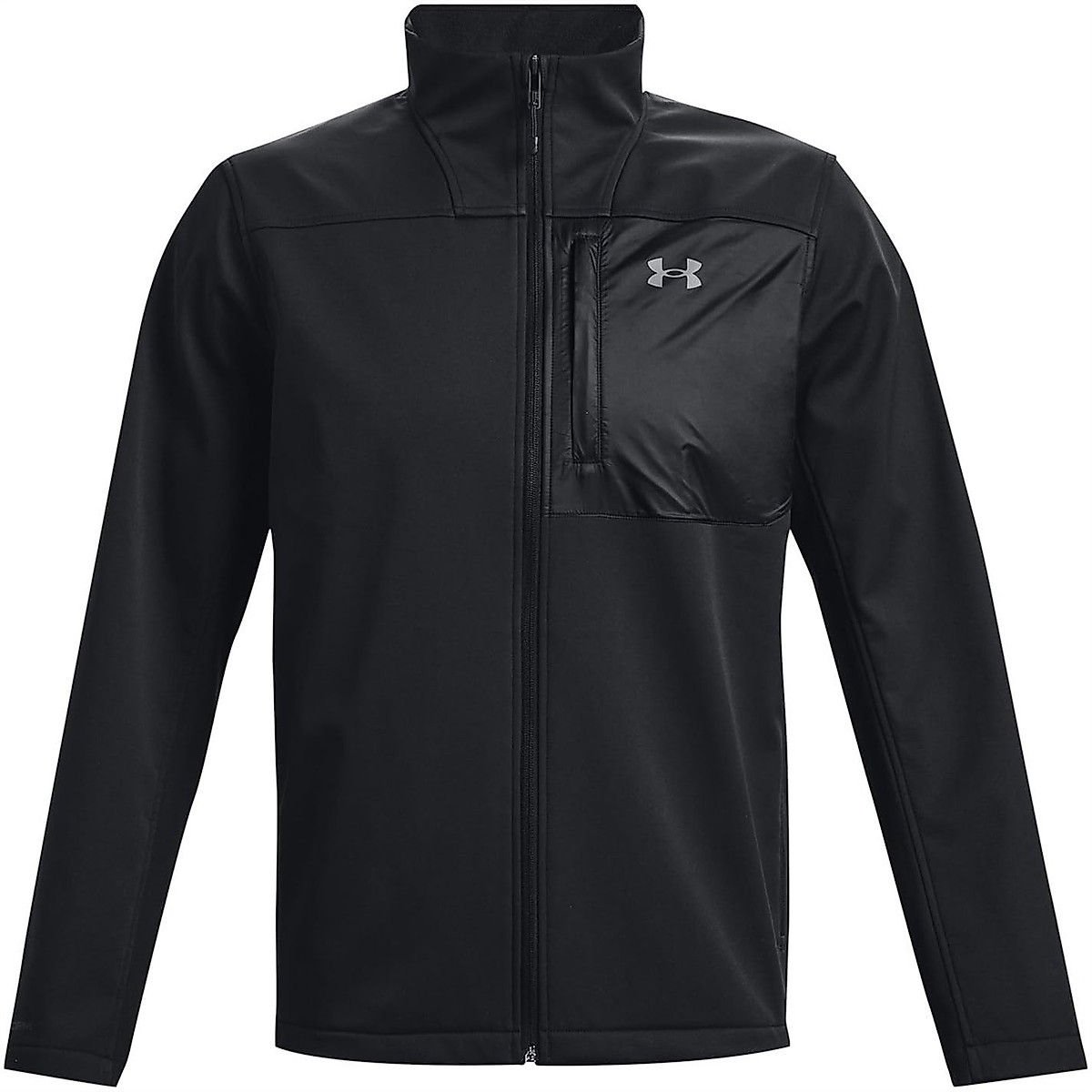 Under Armour Men's ColdGear Infrared Shield 2.0 Soft Shell, (001) Black / / Pitch Gray, Large